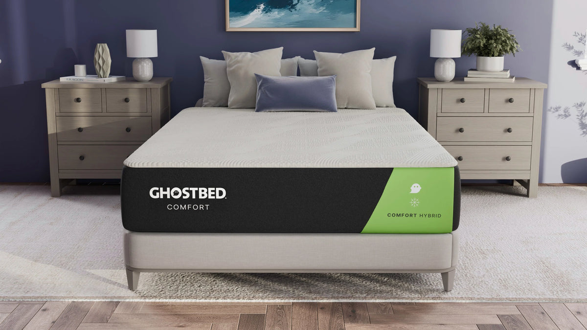 GhostBed Comfort Hybrid Mattress: 11” Responsive & Cooling | GhostBed®