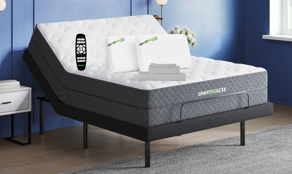 Head-to-Toe Bundle: Adjustable Bed Bundle, Mattress & More | GhostBed®