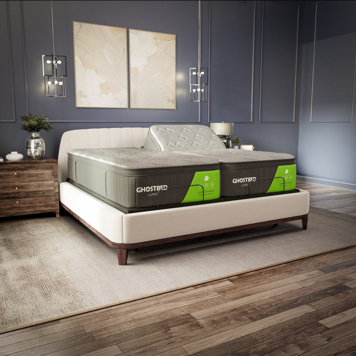 GhostBed Luxe Hybrid Mattress: The Coolest Bed in the World™ | GhostBed®